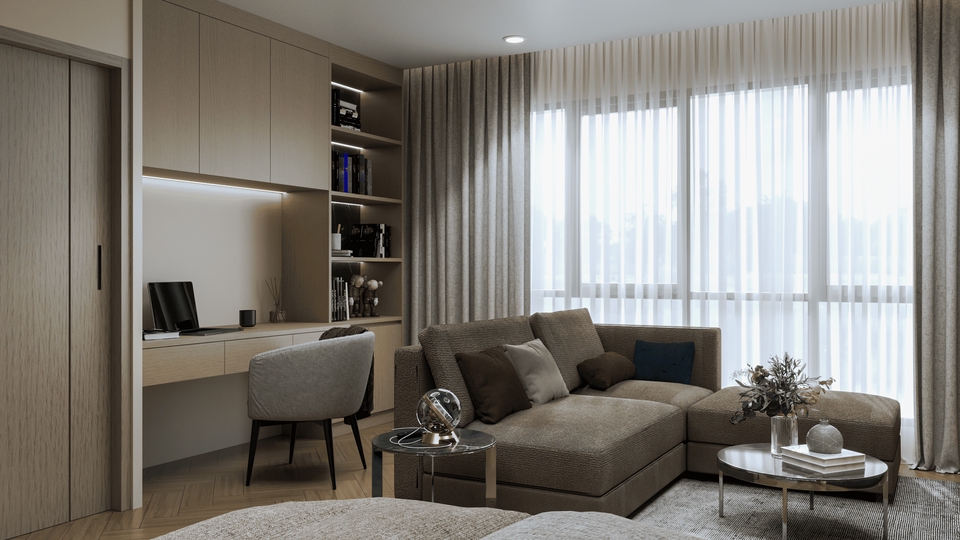 3D Perspective / Model - Interior design