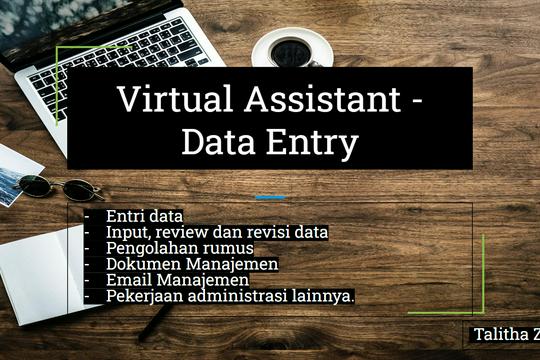 Experience Virtual Assistant & Data Entry