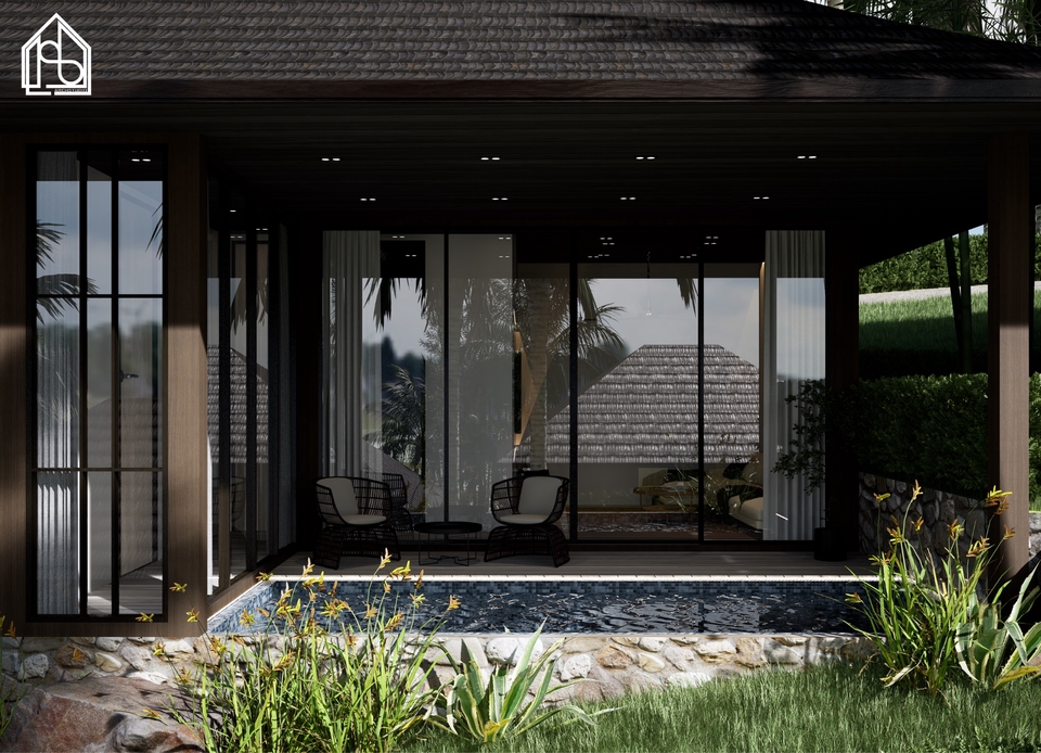 รับทำ 3D Render Perspective Interior and Exterior