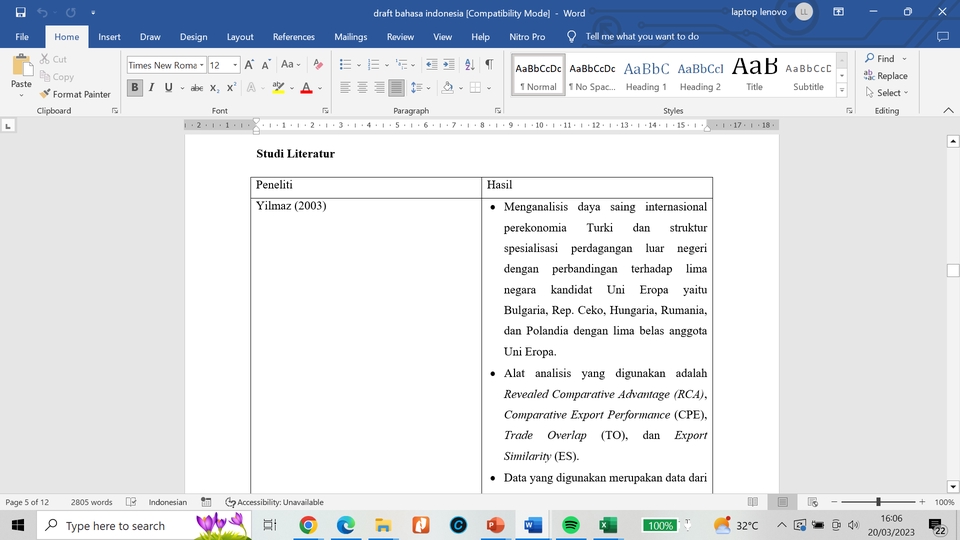 Jasa Format / Edit Dokumen