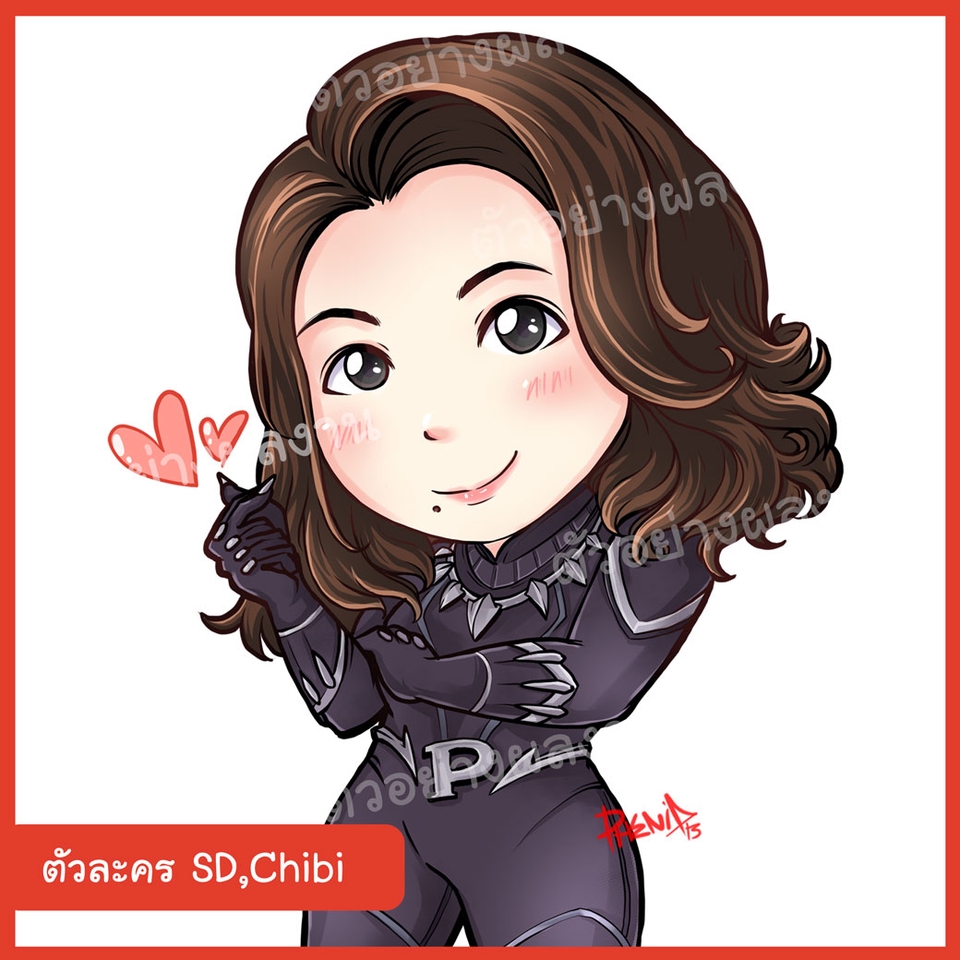 วาดตัวละคร SD/CHIBI สไตล์น่ารัก