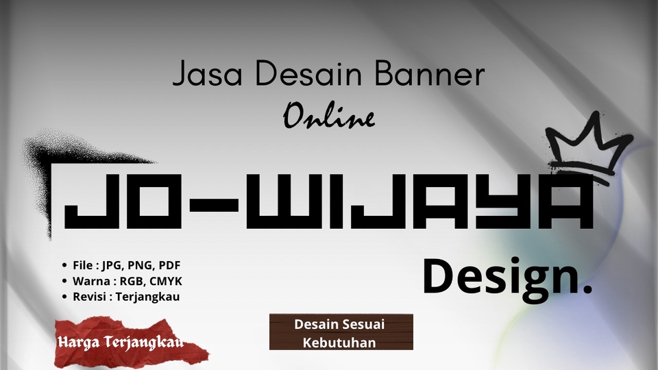 Jasa Desain Banner Online termurah dan berkualitas