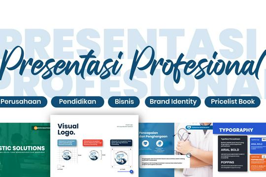 PRESENTASI PROFESIONAL | SEMINAR | BRAND IDENTITY | BEBAS KUSTOM DESAIN