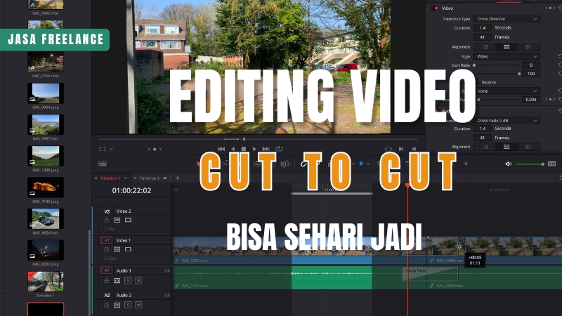 Jasa Editing Video Cinematik: Event, Moment Perpisahan, Prewed-Wedding ...