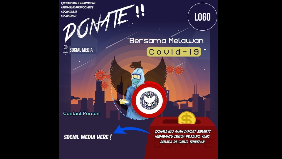 Desain Poster/Banner Dan Untuk Social Media Maupun Cetak