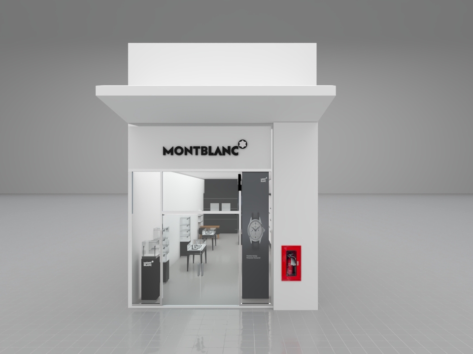 ออกแบบ booth exhibition event booth shop design