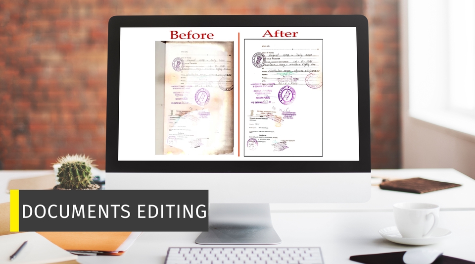 Jasa Edit Dokumen Rusak, Editing Dokumen