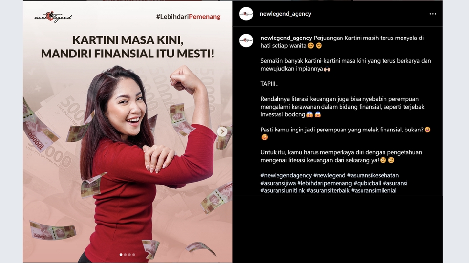 Caption Media Sosial