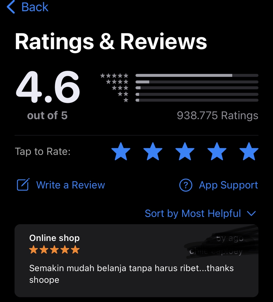 Jasa Rating & Review Aplikasi di Google Playstore and AppStore