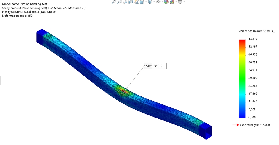 Jasa FEA Simulation Solidworks & Solid Edge