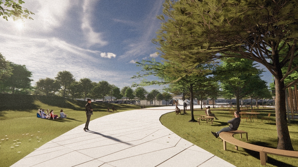 3D Perspective Landscape&Exterior / 3D Model / 3D Animation
