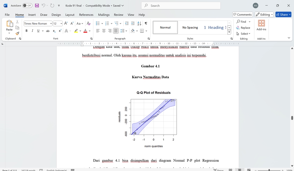 Olah data dan jasa tulis hasil penelitian