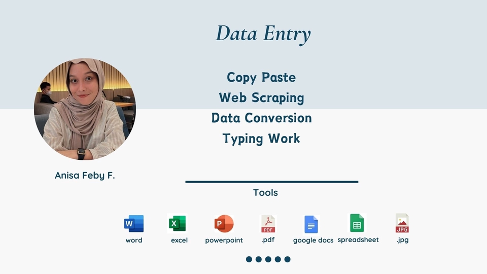 Data Entry: Web Scraping, Typing Work, Data Conversion, Copy Paste