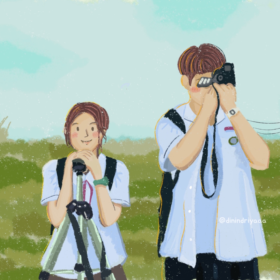 Illustrasi 2D karakter IbisPaint