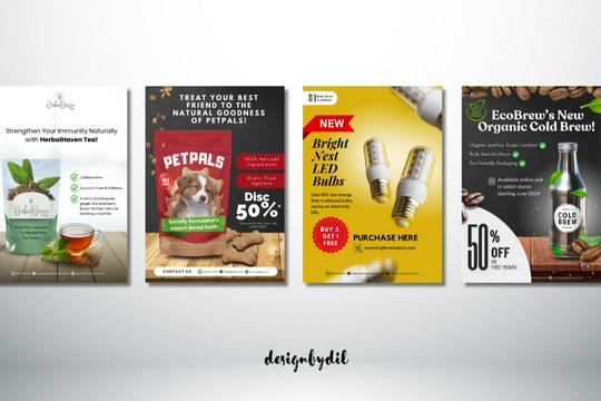 Desain Flyer Produk Promosi