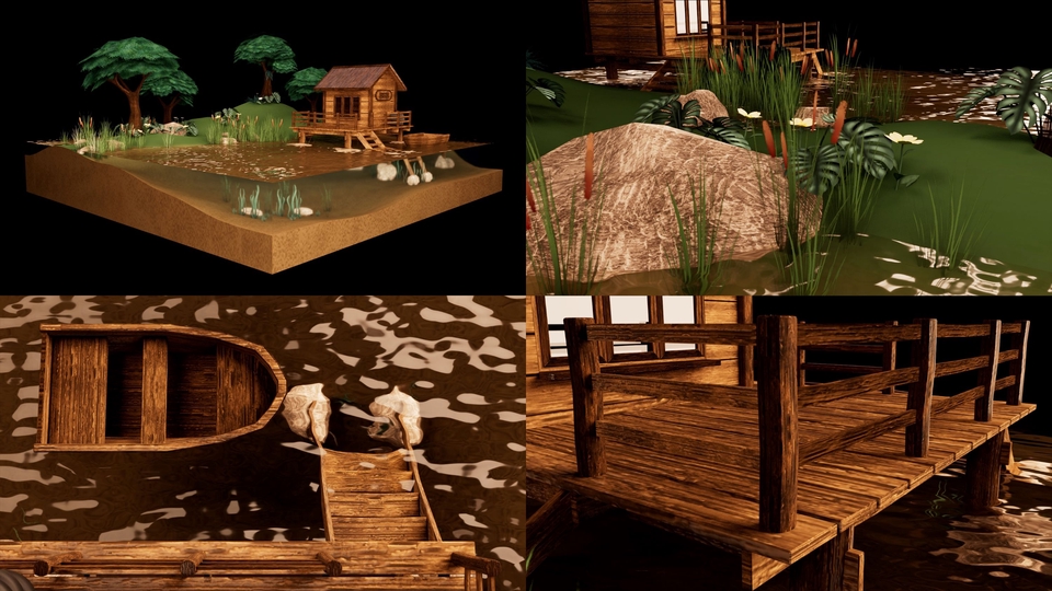 3D model - character, prop, retopology, mock up, furniture, Architecture