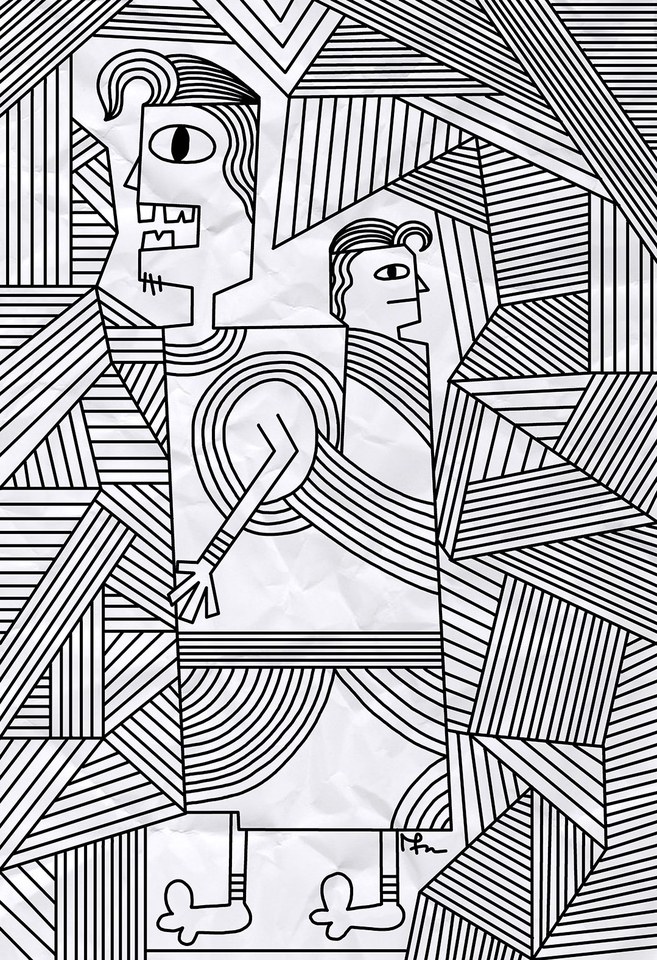 DESAIN DOODLE UNTUK PRINTING DAN SABLON