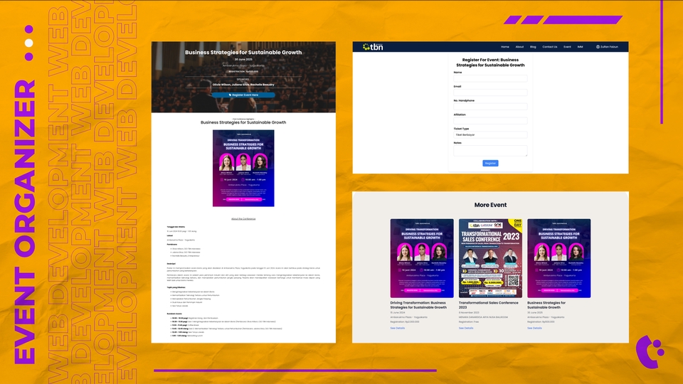 WEBSITE COMPANY PROFILE | E-COMMERCE | BLOG | ADMIN WEB