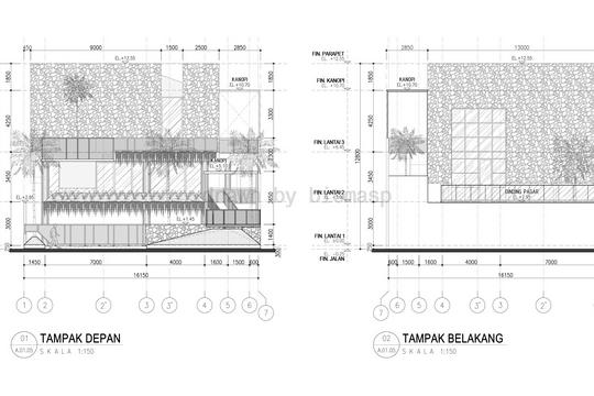 Gambar Kerja/DED/Cad Drawing Arsitektural