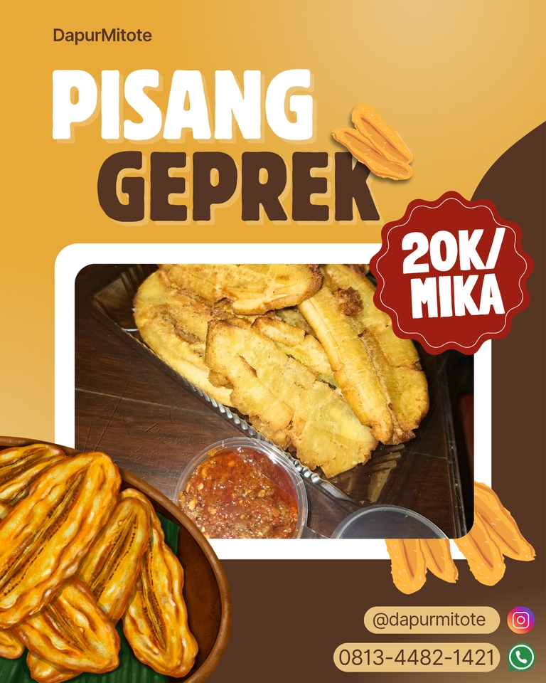 Desain banner promosi brand