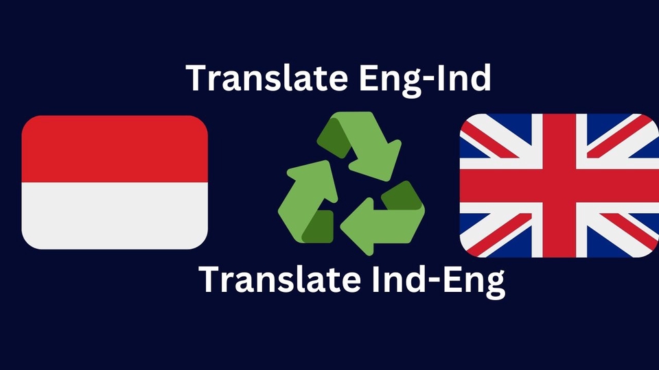 Translate English To Indonesia, dan sebaliknya