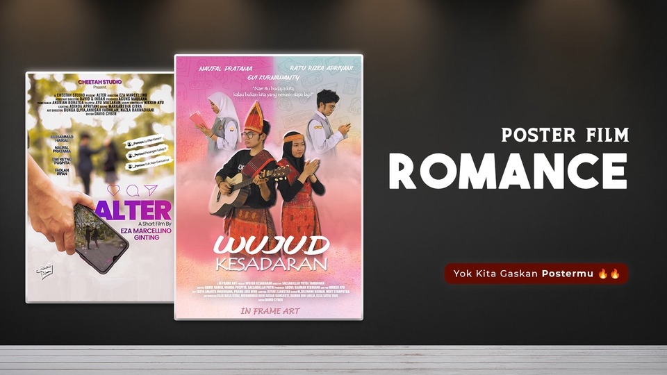 (SIAP CEPAT) DESAIN POSTER FILM PROFESSIONAL