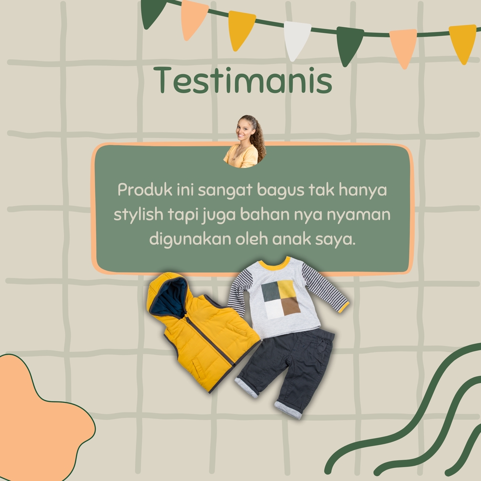 Design Konten Instagram 9 Feed 1 hari jadi FAST RESPON