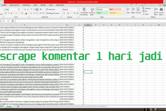 Scrape Status Twitter