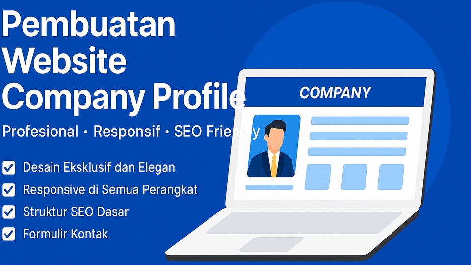 Pembuatan Website Company Profile Profesional & Responsif