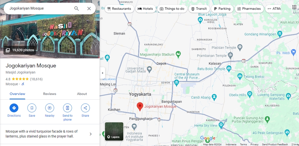 Review dan pembuatan nama tempat di google maps