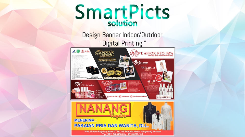 Design Banner Digital Printing