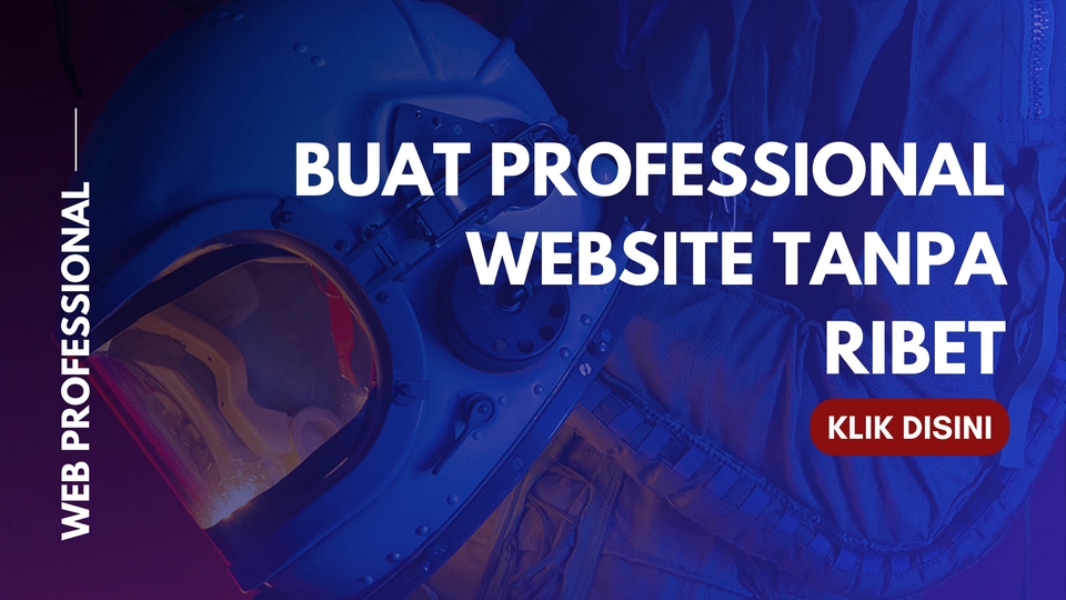 Buat Web Professional Tanpa Ribet