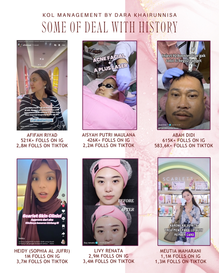 Jasa KOL Specialist / KOL Management / KOL Freelance