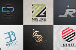Design Logo Monogram atau Inisial
