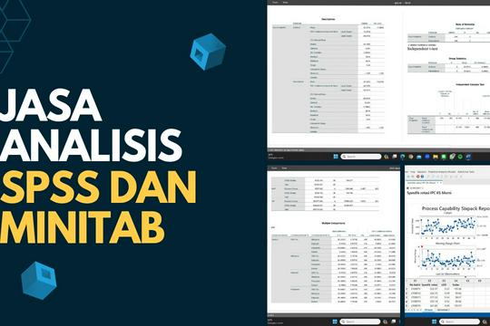 Jasa SPSS dan Minitab Mulai 60.000