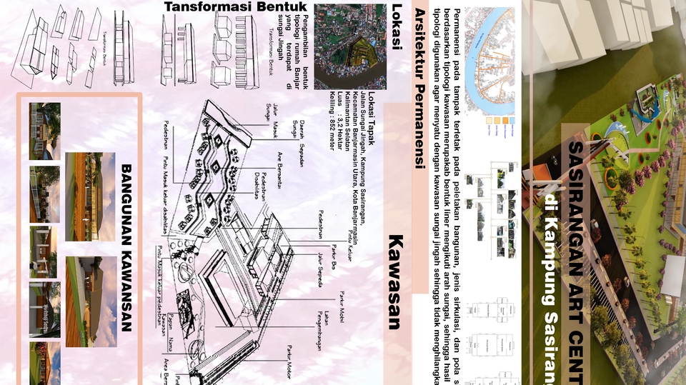 Pembuatan Benner Arsitektur
