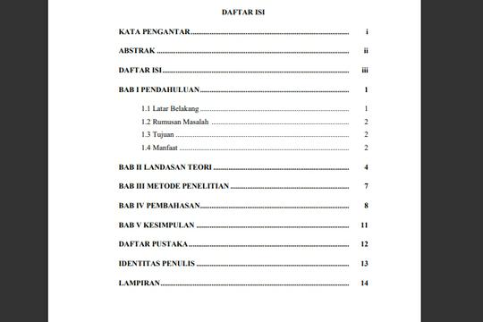 Jasa merapihkan dokumen, membuat daftar isi, dan ketik ulang dokumen ...
