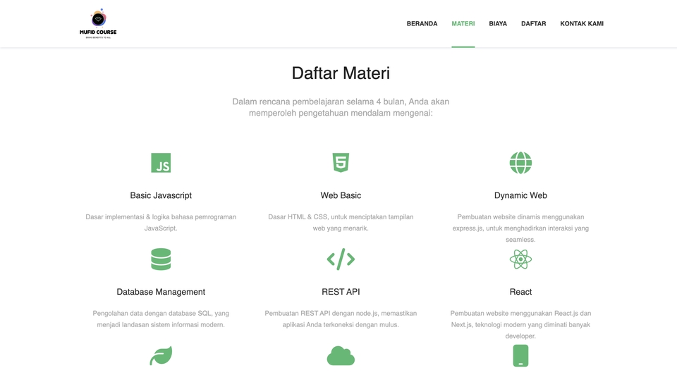 Pembuatan Web Application Fullstack