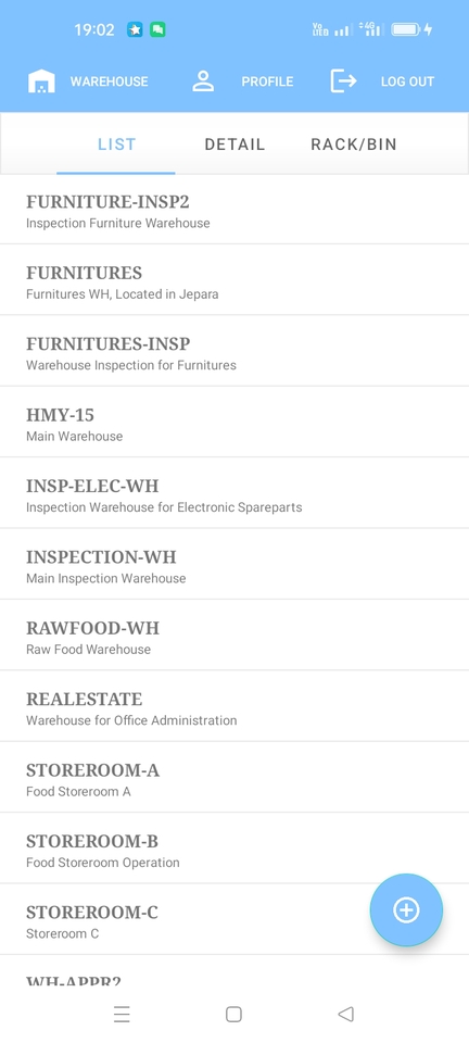 Warehouse Management System (Android & Web)