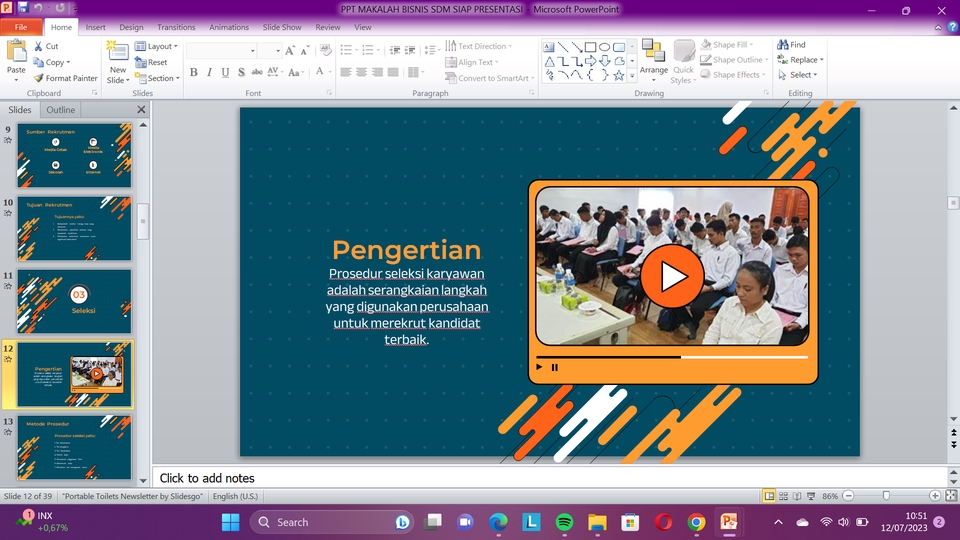 Jasa Pembuatan Tugas Presentasi Power Point (PPT)