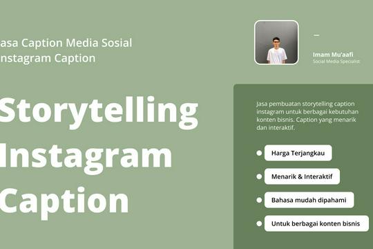 Storytelling Caption Instagram