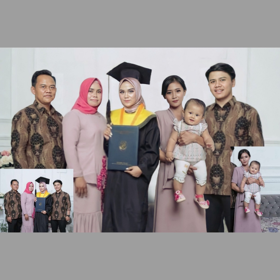 Edit gabung foto keluarga