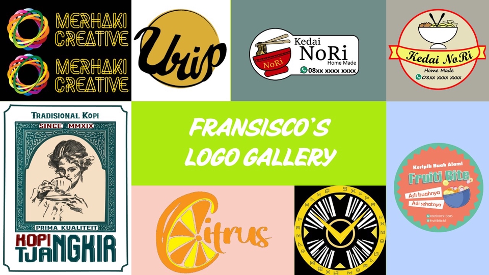 Desain logo Minimalis/ Redraw logo