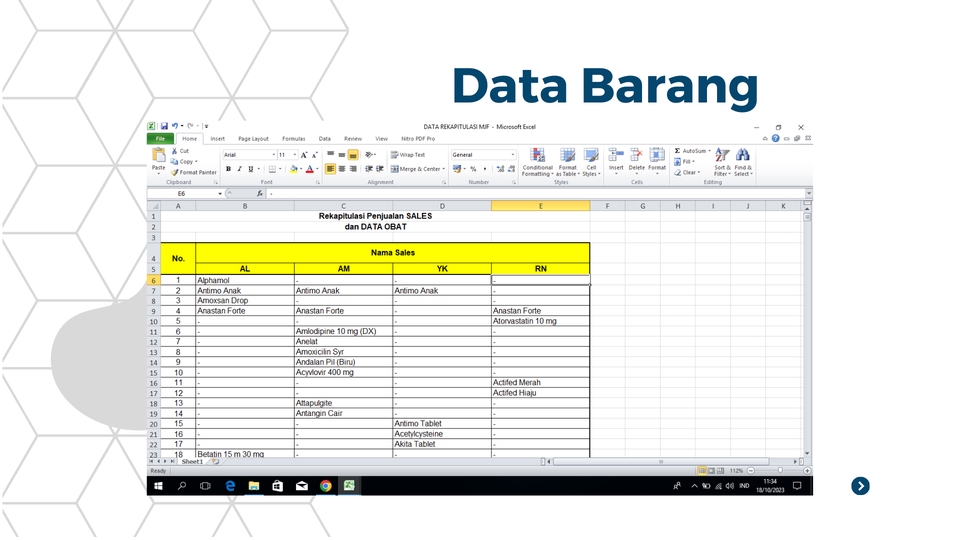 Entry Data Untuk Mempermudah Input Data & Olah Data Microsoft Excel
