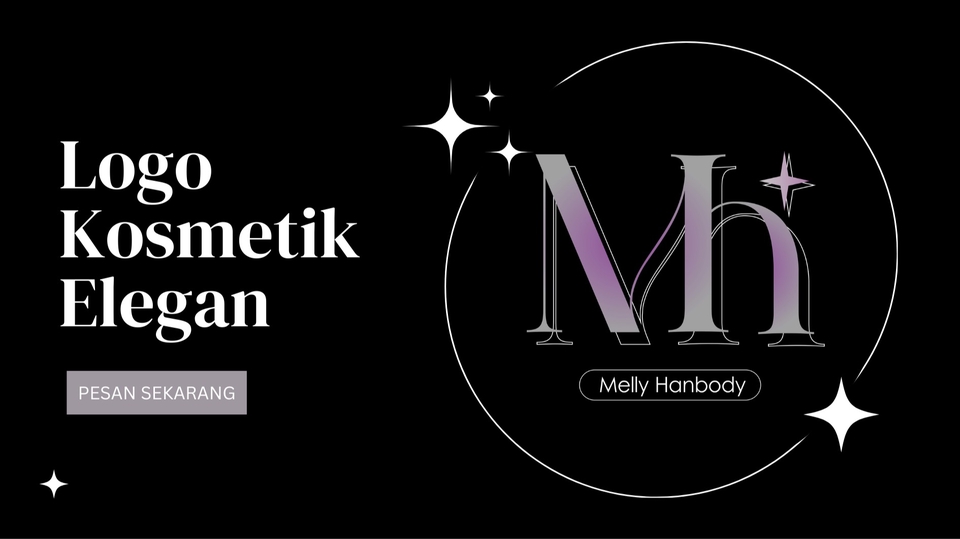DESAIN LOGO KOSMETIK MINIMALIS & ELEGANT Untuk Perusahaan dan UMKM