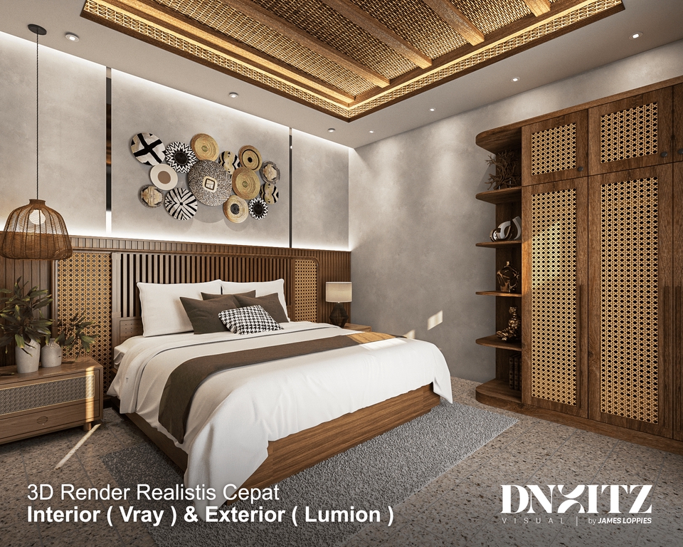 CEPAT! 3D Render Realistis Interior dan Exterior 6 Hari Jadi