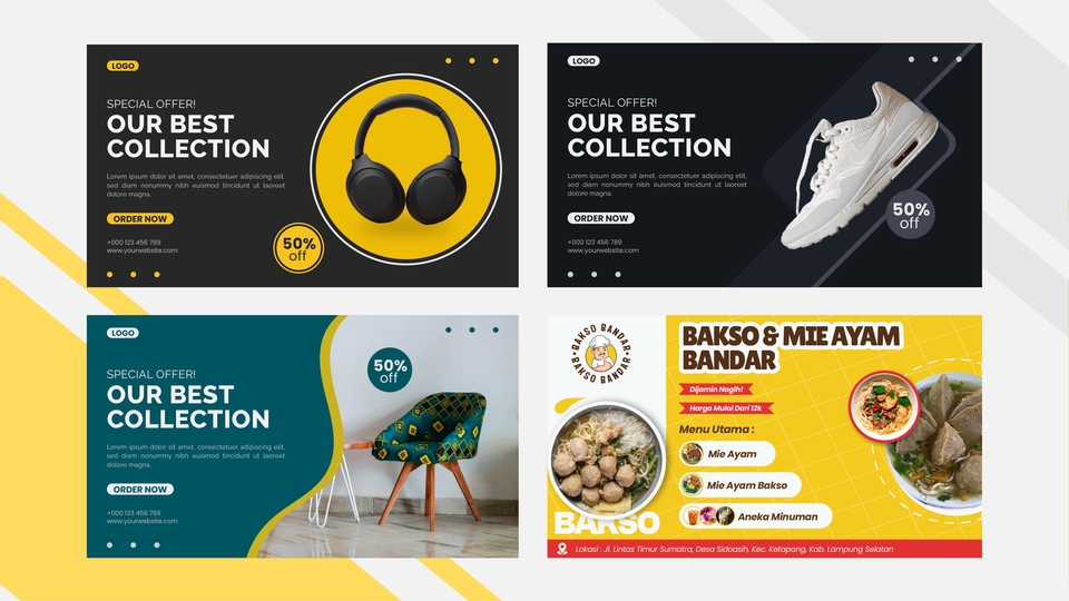 EYE CATCHING - DESAIN FEED SOSIAL MEDIA, BANNER, POSTER, FLYER DLL