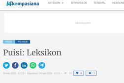 Menulis Puisi Naratif Tematik (Puisi Panjang Lebih Dari 1 Halaman)