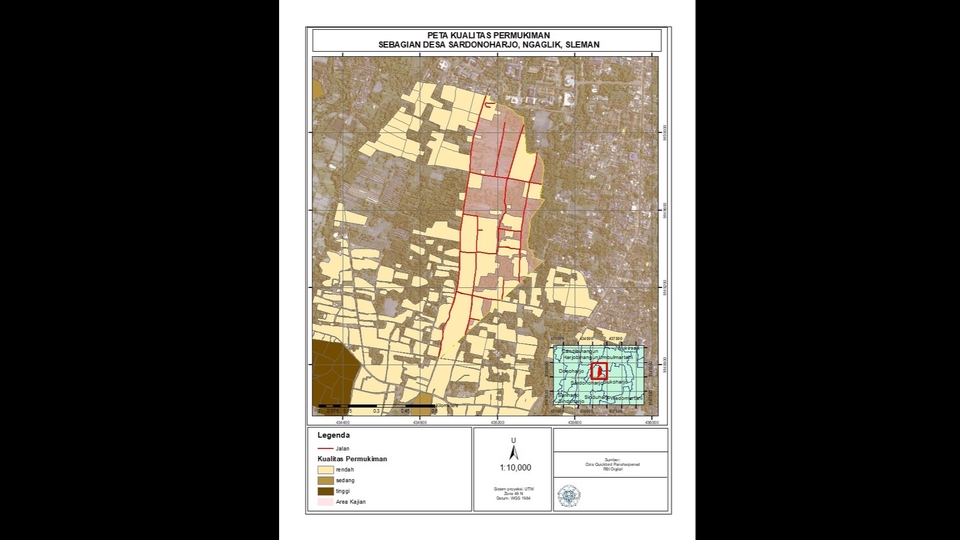 Jasa Interpretasi dan digitasi citra satelit/foto udara