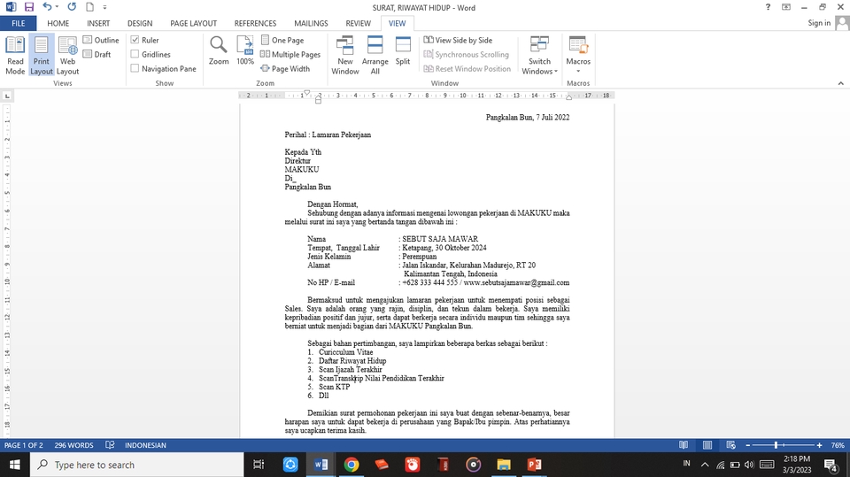 Jasa Pengetikan (Cepat, Rapi, & Minim Kesalahan)